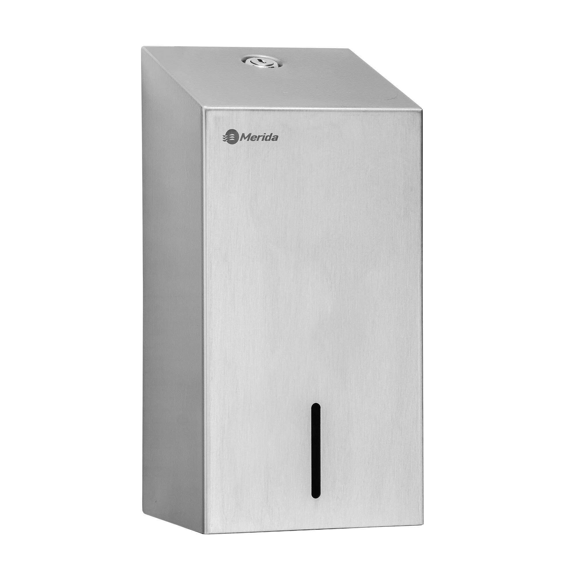 Диспенсер для туалетной бумаги Merida Stella R BSM401. R цвет Нержавеющая сталь