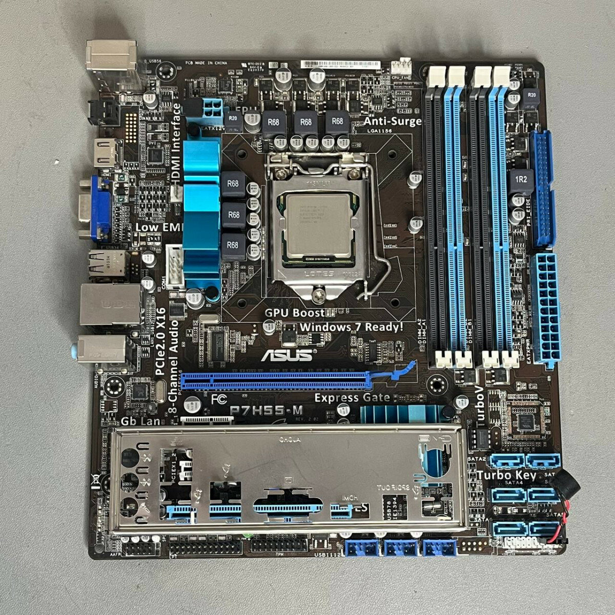 Комплект S-1156 Asus P7H55-M + Intel Core i3-540