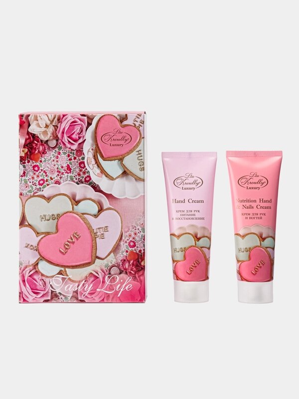 LISS KROULLY подарочный набор WN-2408, крем для рук питательный, крем для рук, по 75 мл