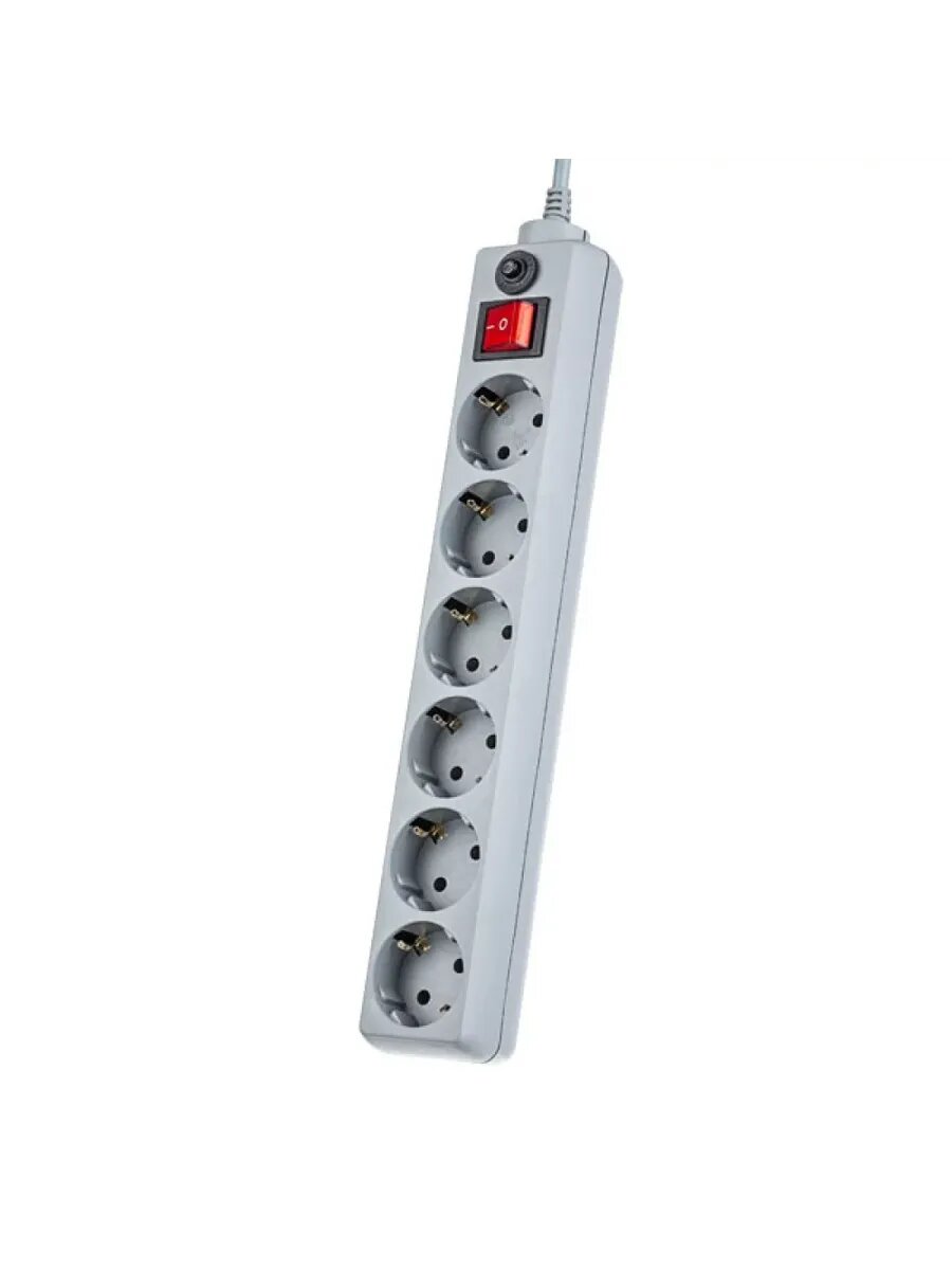 Сетевой фильтр "POWER+", PF_A4673 3,0м, 6 розеток