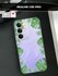 Чехол на Realme C85 Pro / Реалми C85 Про с принтом Листья папоротника рамка, про...