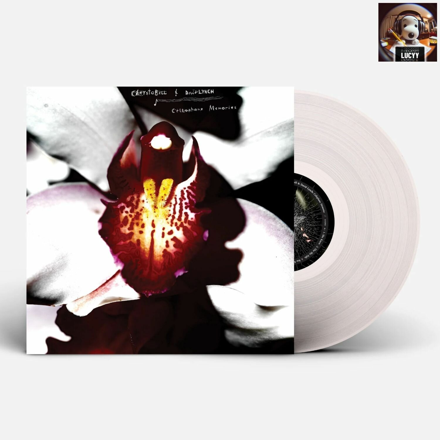 Виниловая пластинка Chrystabell & David Lynch - Cellophane Memories, Vinyl, LP, Album, Clear-Lucyy