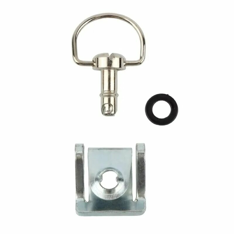 Водонепроницаемый набор быстросъемных винтов с D-образными кольцами для замены обтекателей мотоцикла и аксессуаров для мотокросса, серебро