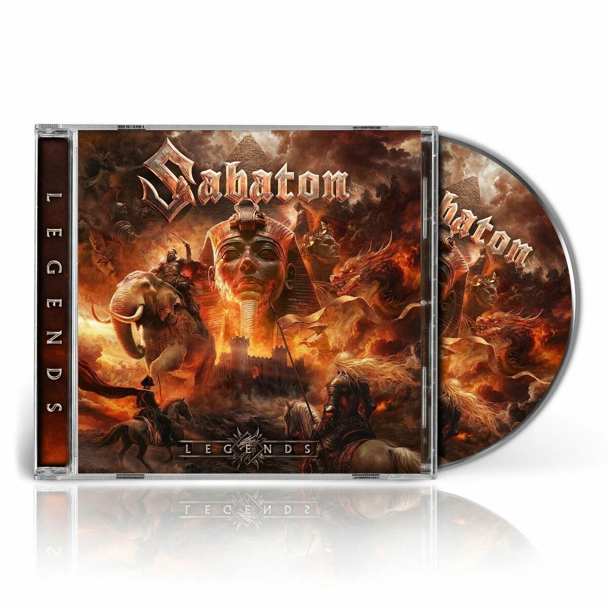Sabaton - Legends (CD) 2025, Better Noise, Jewel, Фирменный Аудио диск