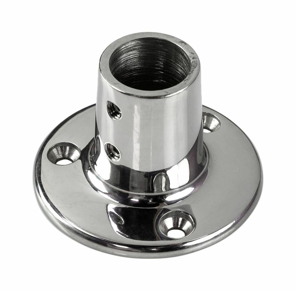 Основание стойки леера (25,4 мм), 90 град, круглое, Marine Rocket