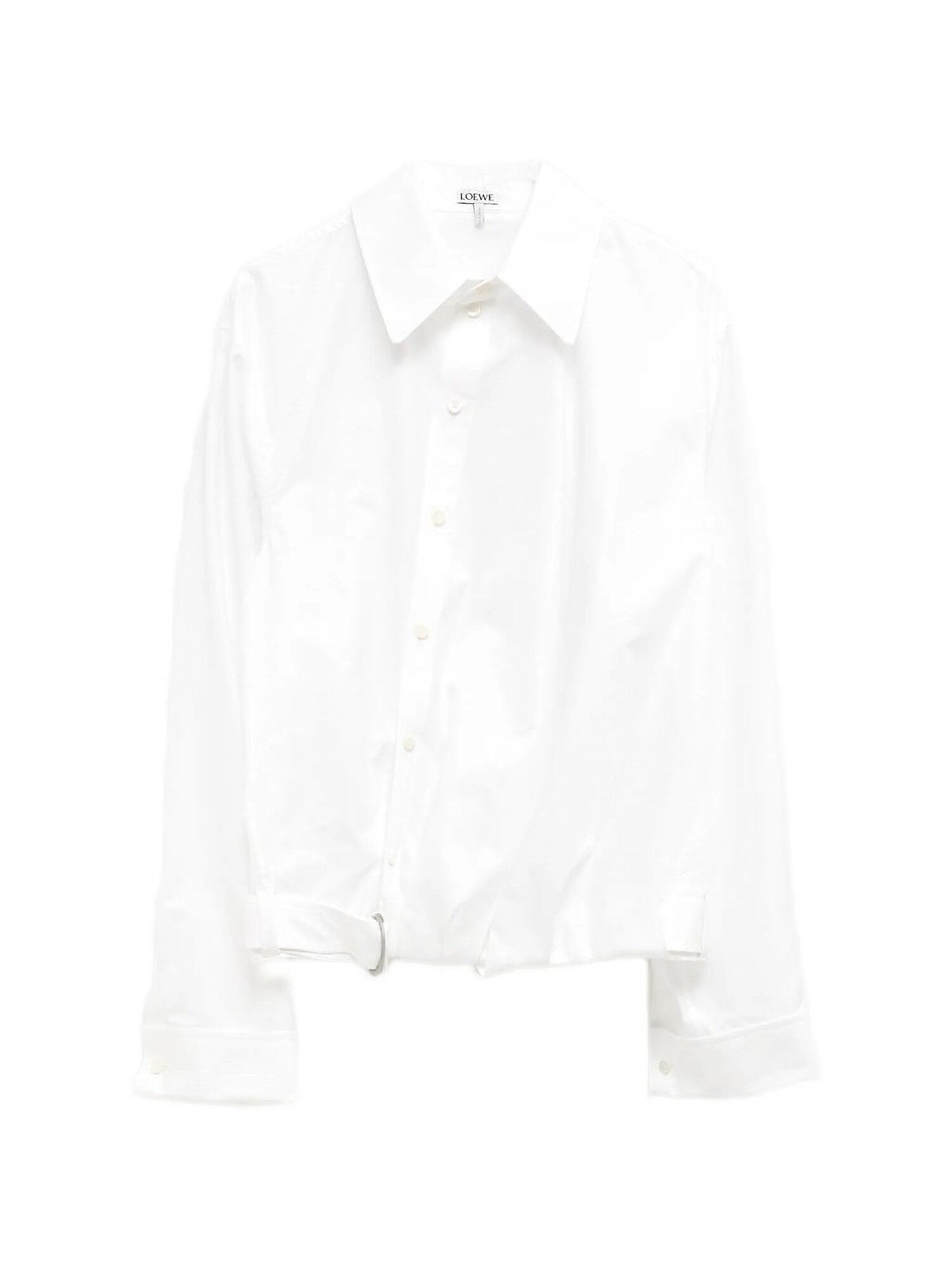 Рубашка Draped cotton shirt