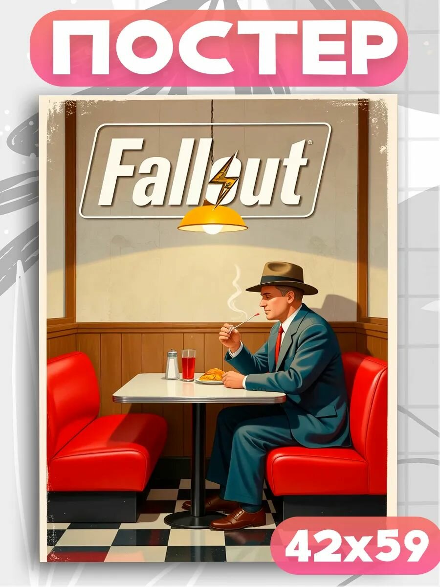 Постер на стену Fallout