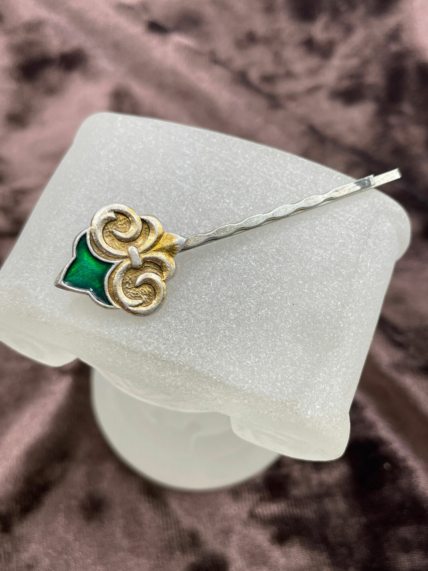 Советская винтажная заколка для волос