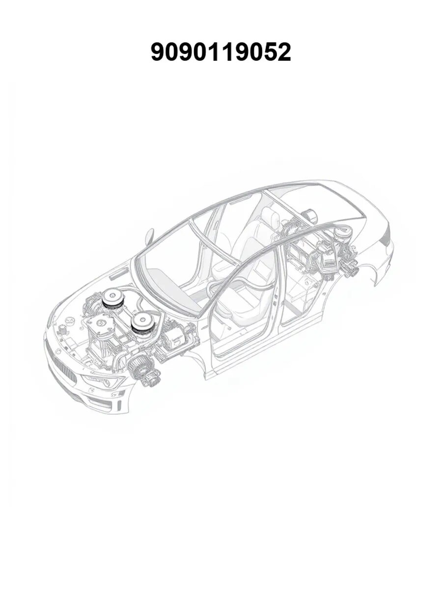 Болт Toyota 9090119052