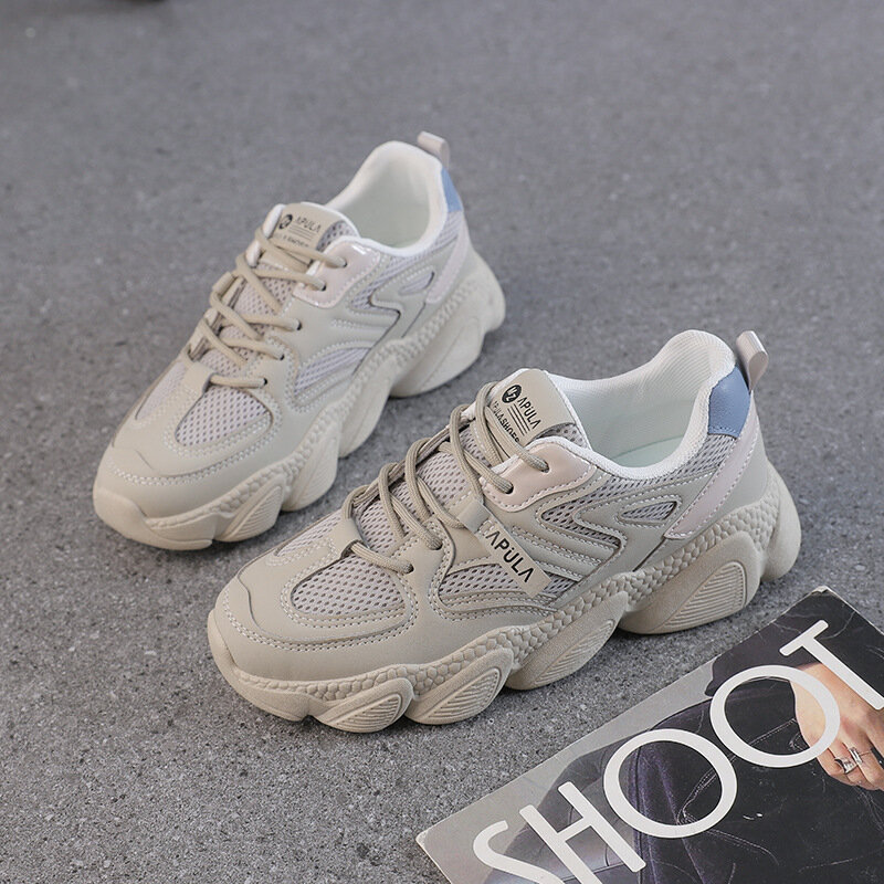 ВесКеды ИзнСтой AIS Ботинки Женщины Осень Зима Флис Интернет-бренд Толстый Высокий верх KT-2818/pink green