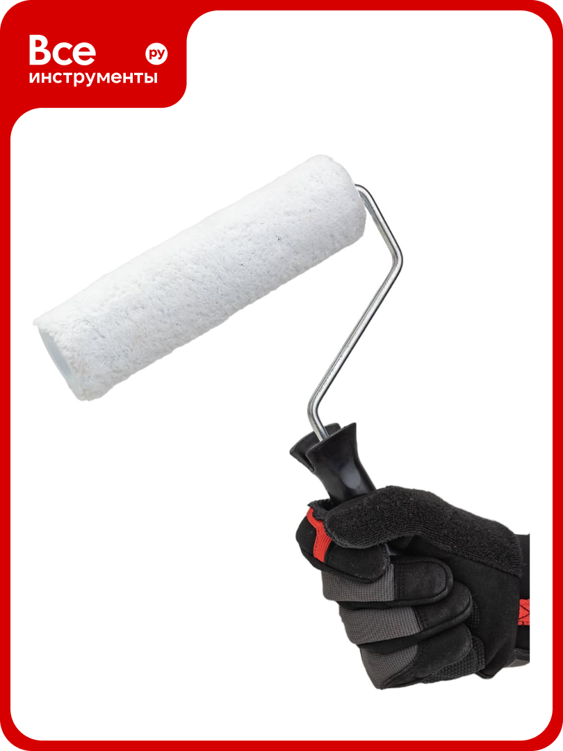 Валик с ручкой россна "Искусственный МЕХ" 180 мм Р860764