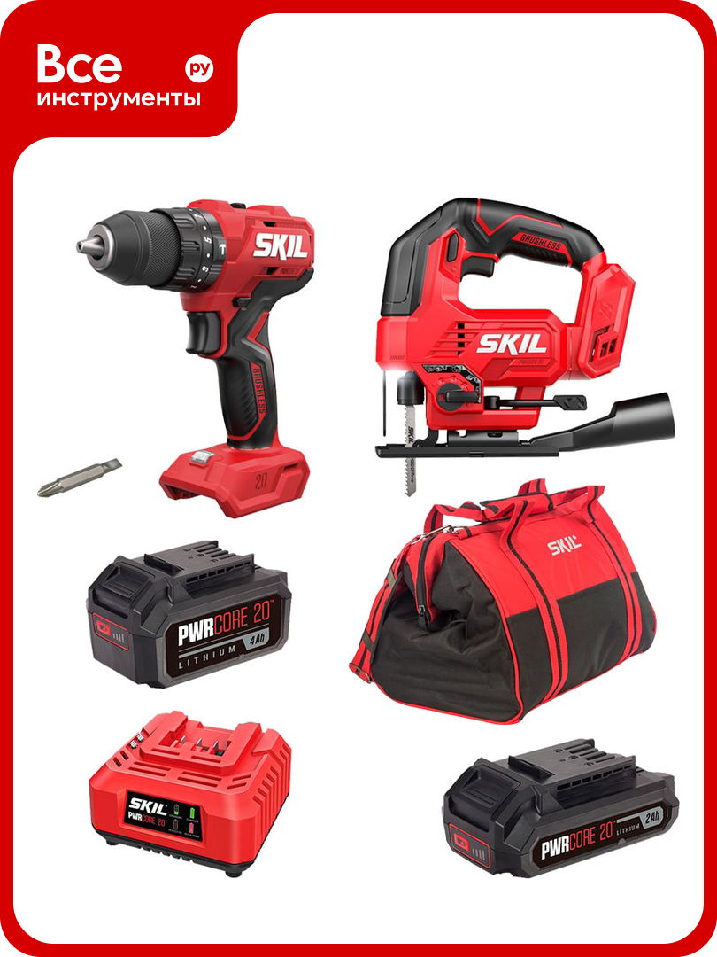 Дрель-шуруповерт Skil HD6280+