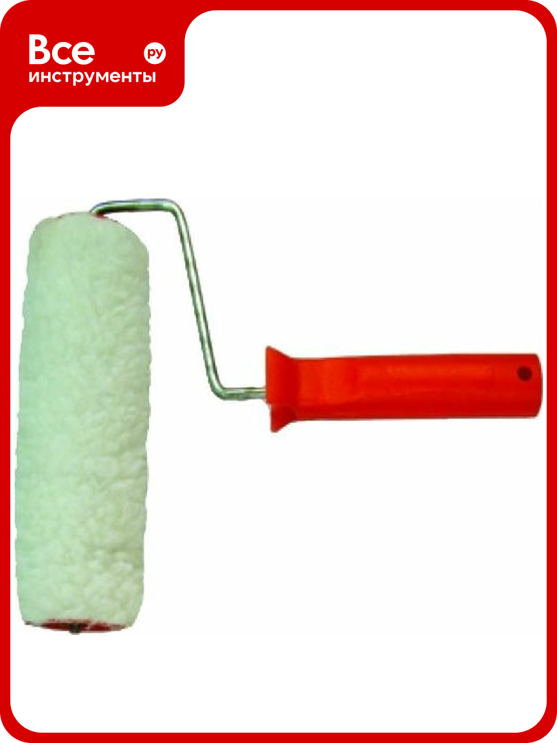 Валик 888 натуральный мех, 6x47x150 мм, ворс 12 мм, в сборе 8101519