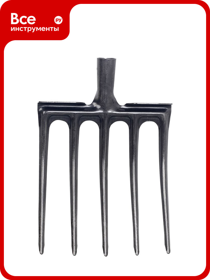 Вилы копальные усиленные с упором для ноги PARK F-02 332043