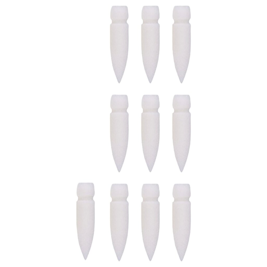 Сменный наконечник акрилового фломастера износостойкий мягкий наконечник многофункциональные аксессуары для фломастеров с мягкой щетиной-упаковка из 10 штук