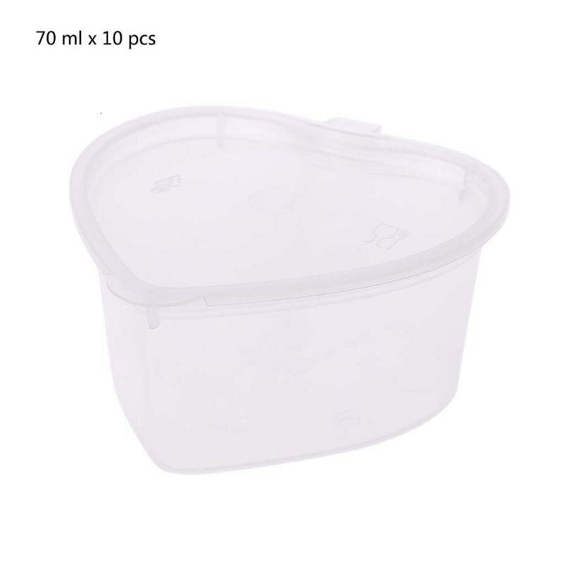 Набор одноразовых формочек для желе (10 шт.), Четкий