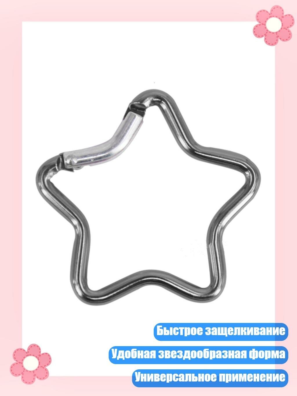 Блокирующий карабин, Титановый цвет