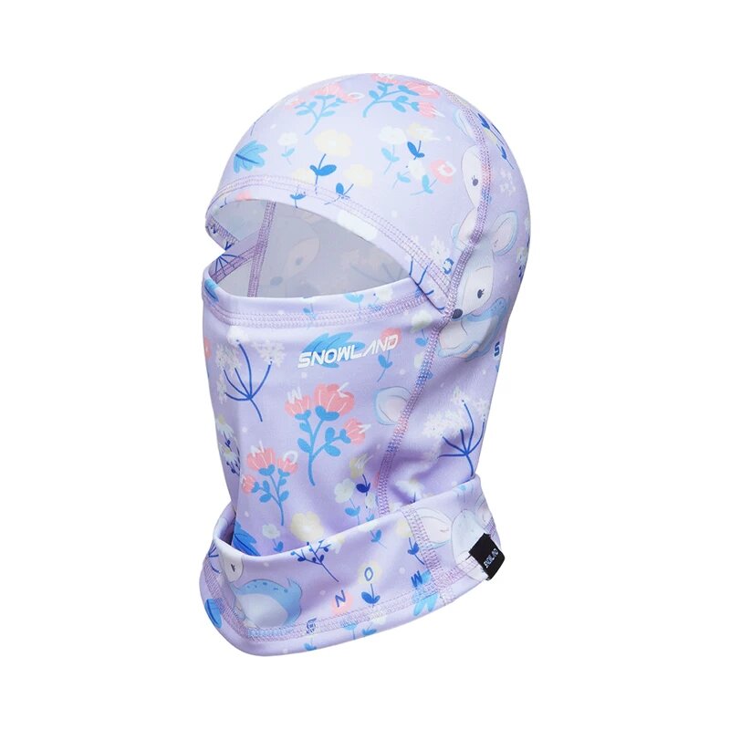 Детская лыжная маска-капюшон Ski House для мальчиков и девочек, ветрозащитная, теплая, быстросохнущая, ветрозащитный