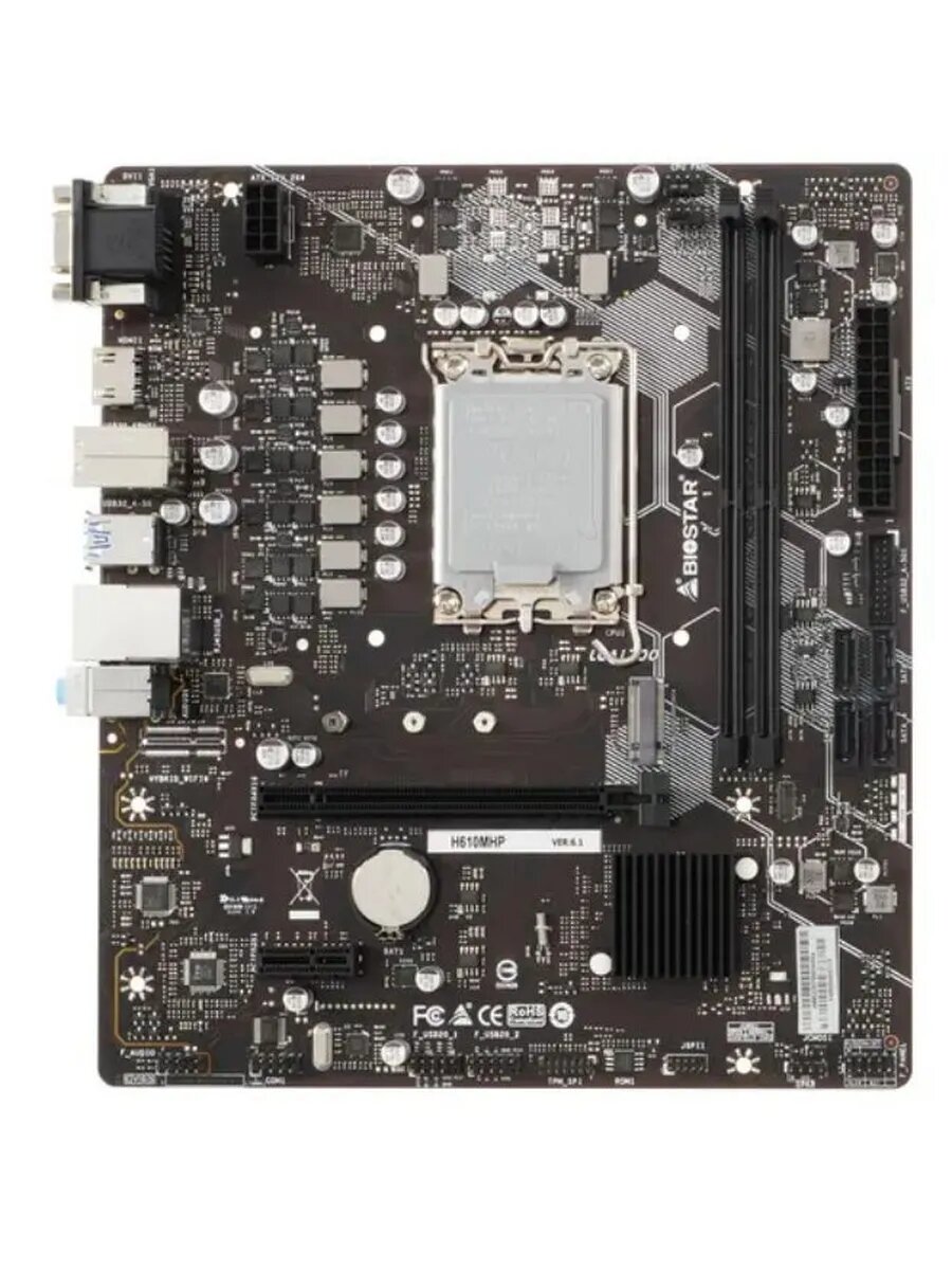 Материнская плата H610MHP - LGA 1700, DDR4