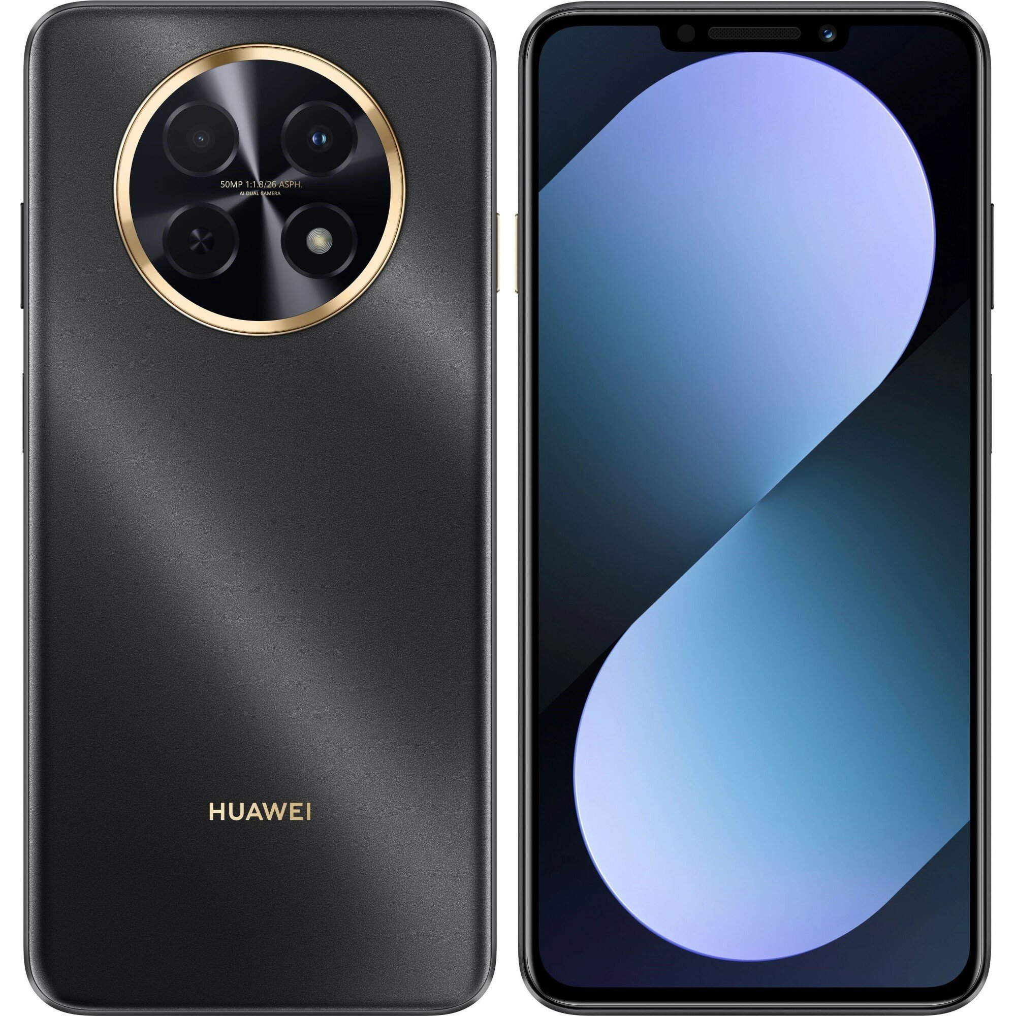 Смартфон Huawei Nova 14i 8/128 ГБ (ЕАС/Ростест), NFC, Dual nano SIM, черный