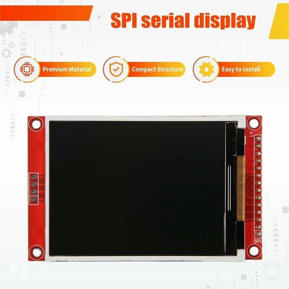 240x320 2,8-Дюймовый SPI TFT LCD Сенсорный Модуль Последовательного Порта A