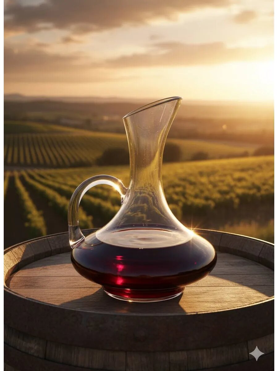 Декантер для вина графин с ручкой кувшин аксессуар