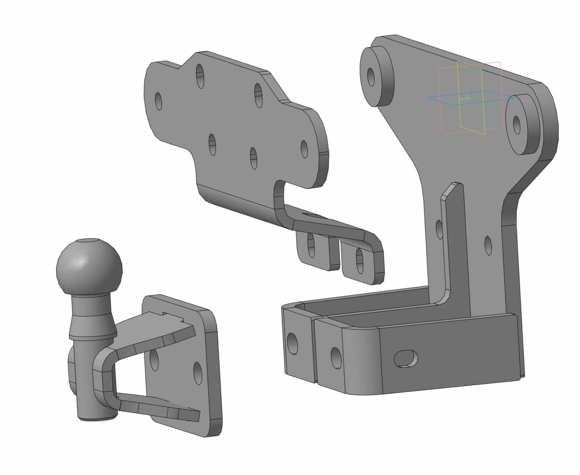 Фаркоп для Tank 500 2023-, Haval H9 2015-2024, Haval H5 2024- фланцевое крепление шара Трейлер.8151