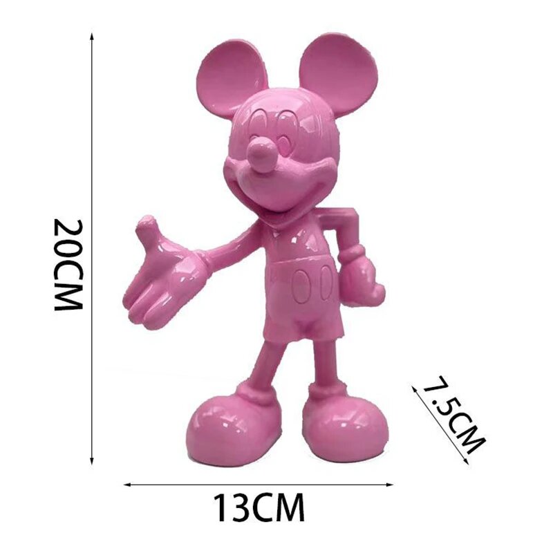 Bandai Микки Маус фигурка из смолы Розовый, Pink Mickey