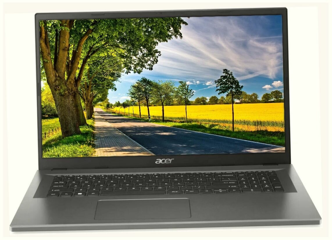 Ноутбук Acer Intel N-Series 3,4ГГц 4 ядер. 17' 1920x1080 Intel UHD Graphics Xe 24EUs Windows 11 Pro Русская раскладка