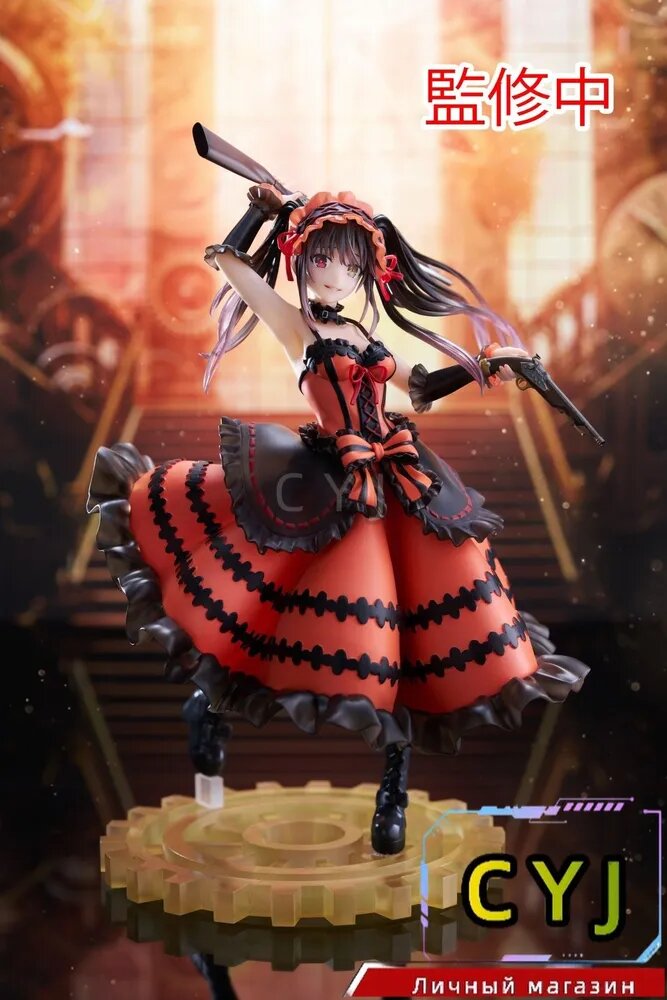 TAiTO Аниме фигурка DATE A BULLET IV Kurumi Tokisaki Zaphkiel 23см