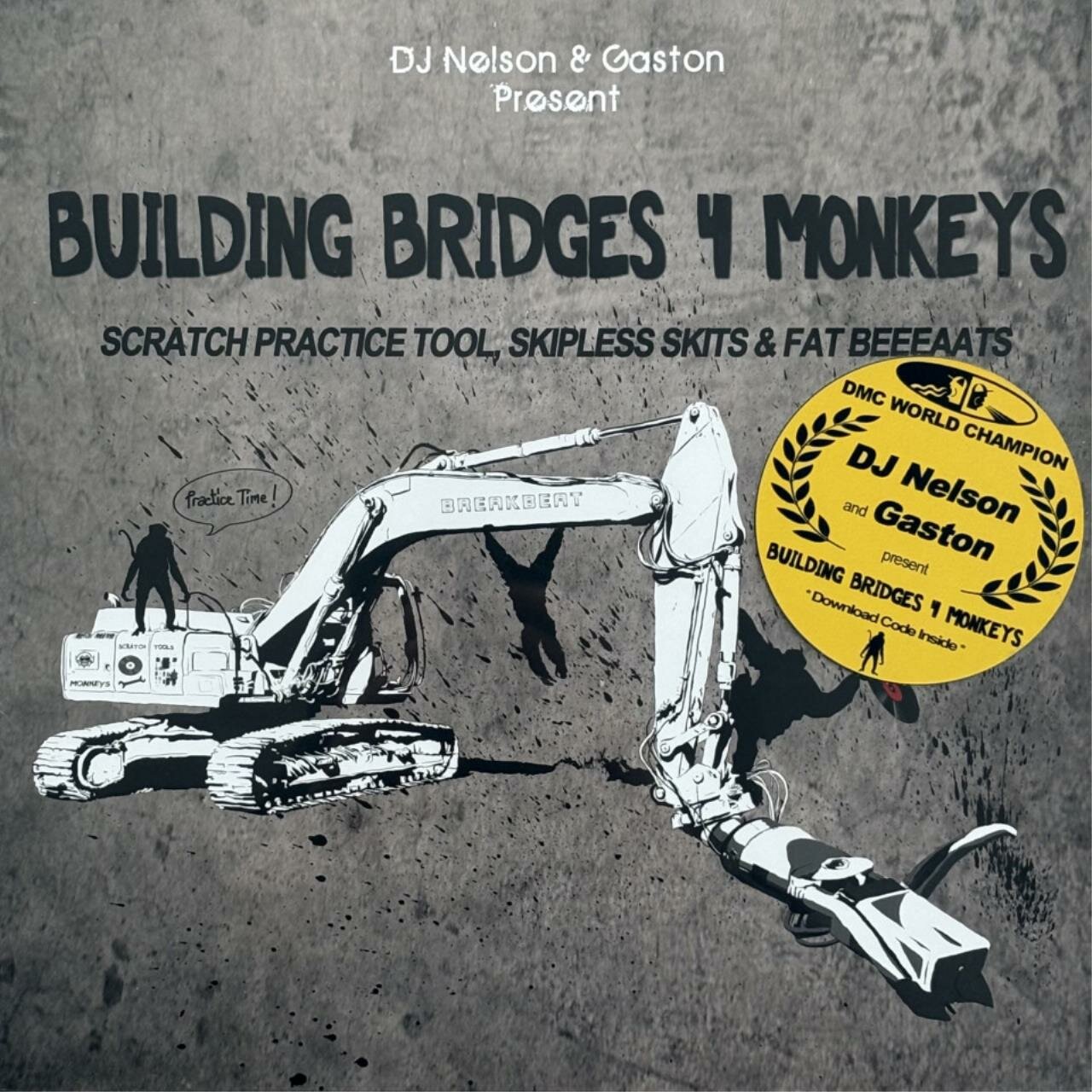 Виниловая пластинка DJ Nelson & Gaston - Building Bridges 4 Monkeys