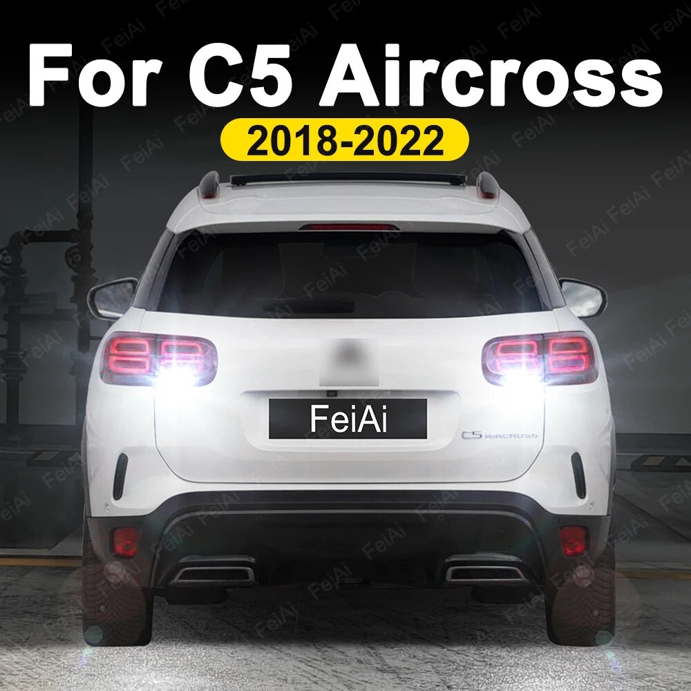 Для Citroen C5 Aircross светодиодные фонари заднего хода 2018 2019 2020 2021 2022 C5 аксессуары для тюнинга Aircross лампы заднего хода