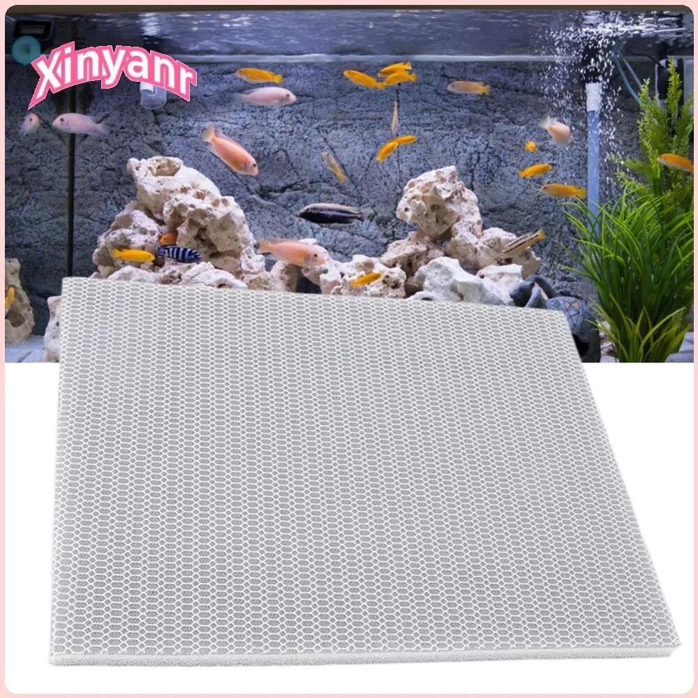 Фильтрующий мат для аквариума, безопасный био-спонж, для пресноводных и солоноводных аквариумов