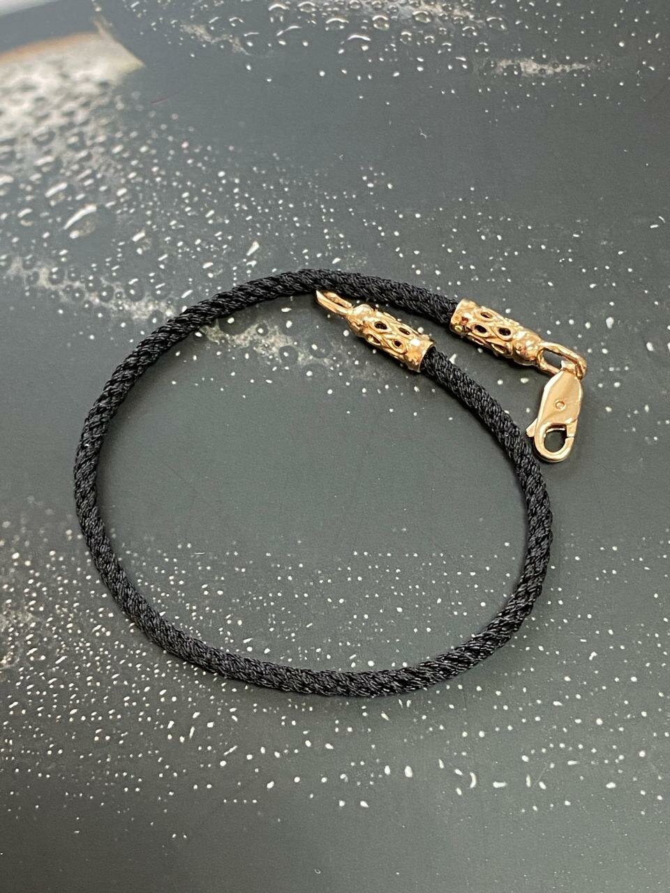 Браслет, красное золото, 585 проба