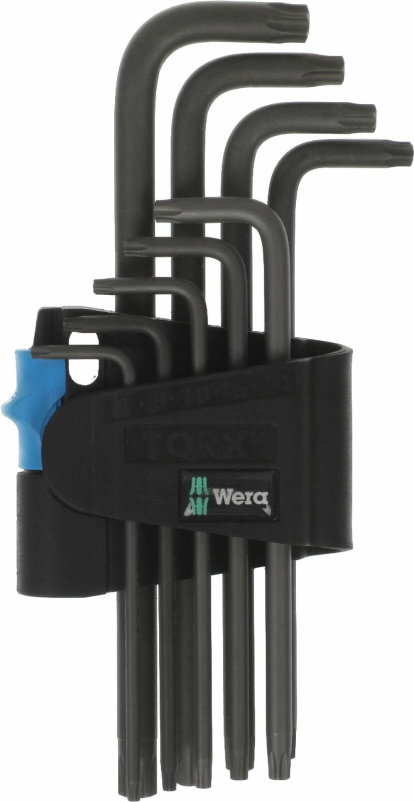 Набор ключей Wera 967/9 Tх HF TORх 1, г-образные, 9 предметов (WE-024244)