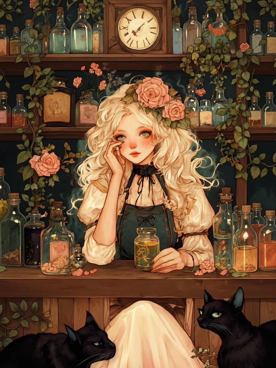 Картина по номерам на холсте Алиса в стране чудес 40*50 см