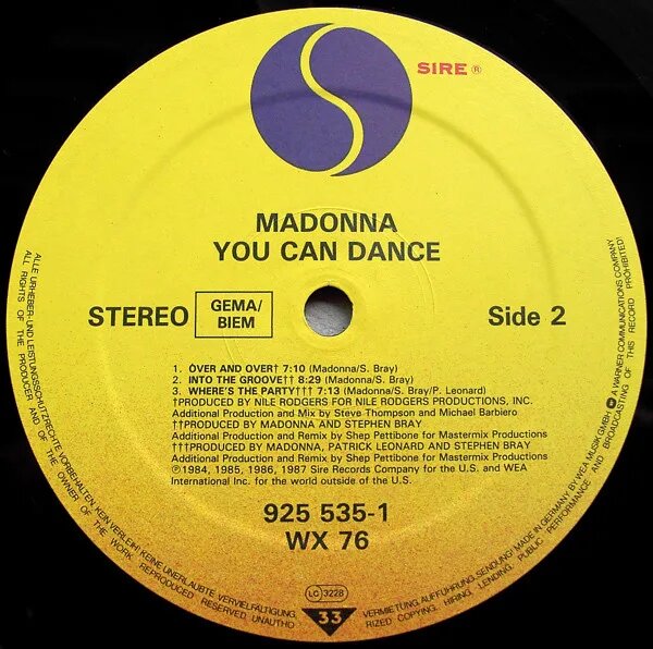 Madonna – You Can Dance EX — фото 1