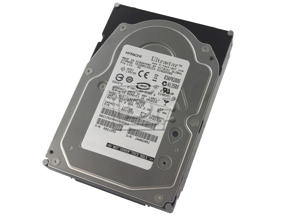 Жесткий диск Hitachi 0B21252 147Gb U320SCSI 3.5" HDD