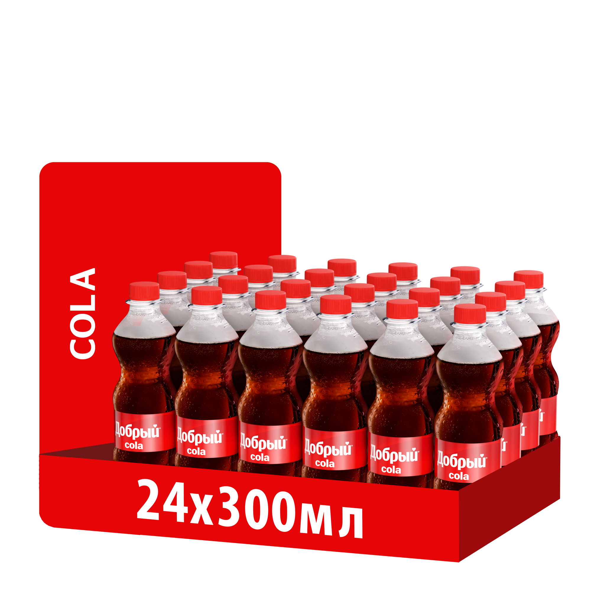 Напиток Добрый Cola 300мл, 24 шт.