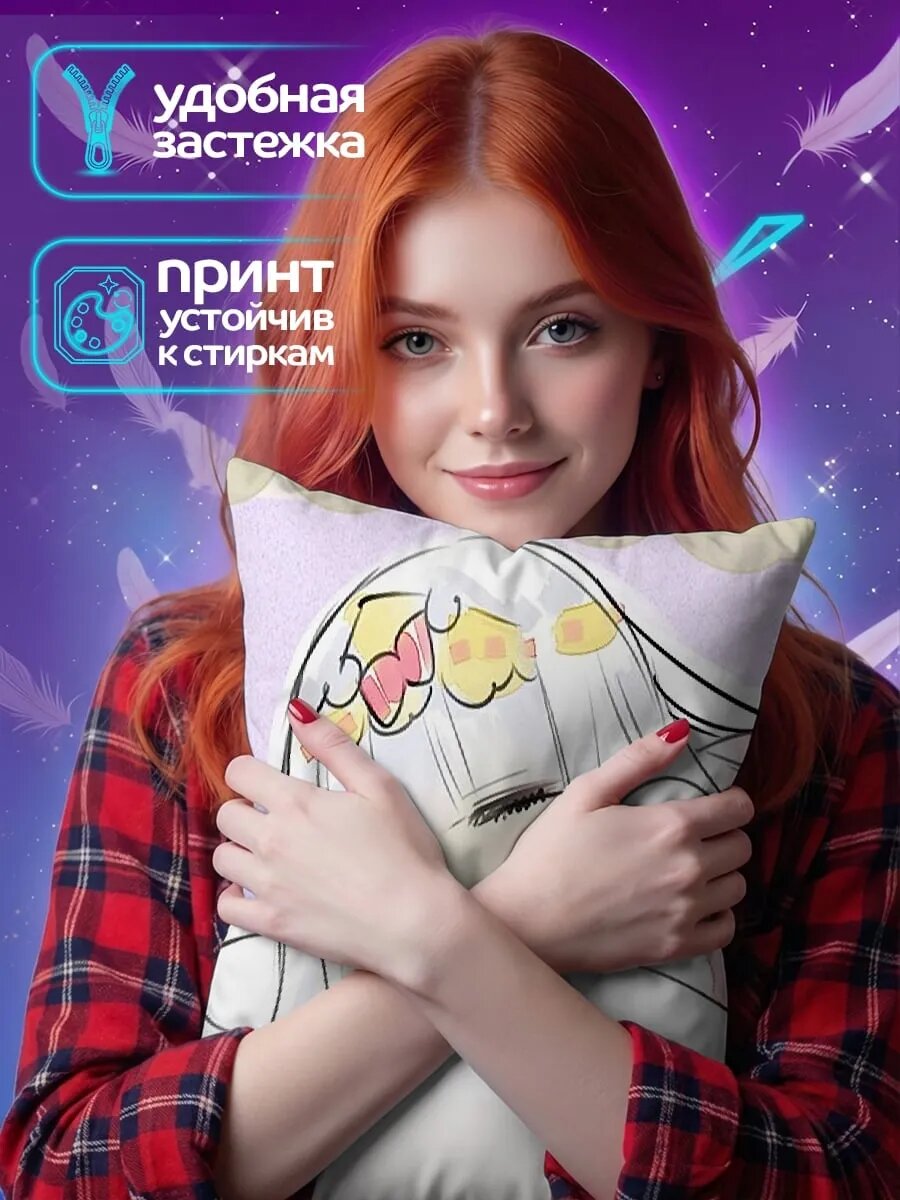 Подушка дакимакура Спящая девочка — фото 1