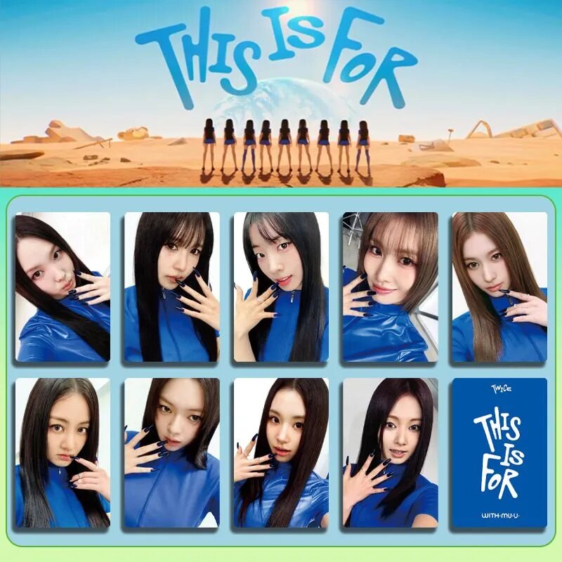Twice Карточкиk-pop карточки коллекционные Коллекционная карточка 54 * 86 мм 9 шт