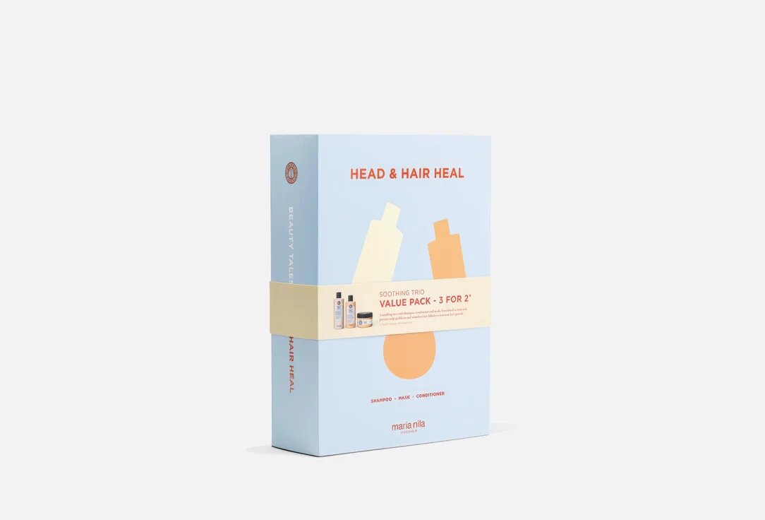 Maria Nila HEAL Подарочный набор для волос 3 шт