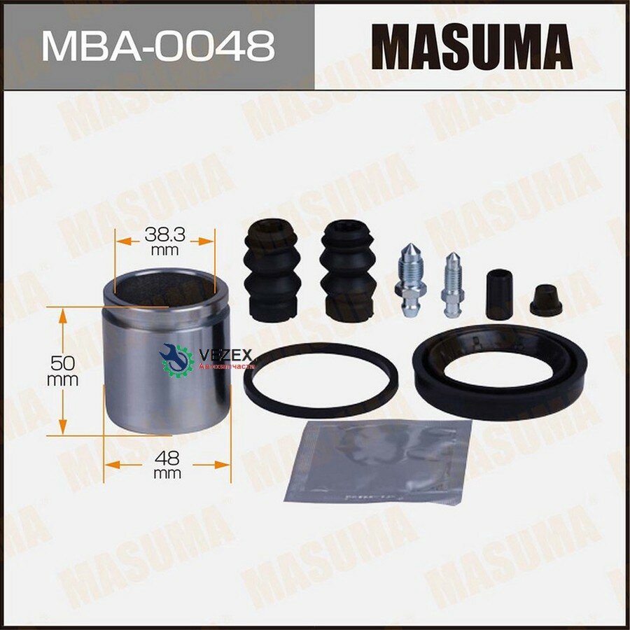 MASUMA MBA-0048 Ремкомплект тормозного суппорта с поршнем d-48