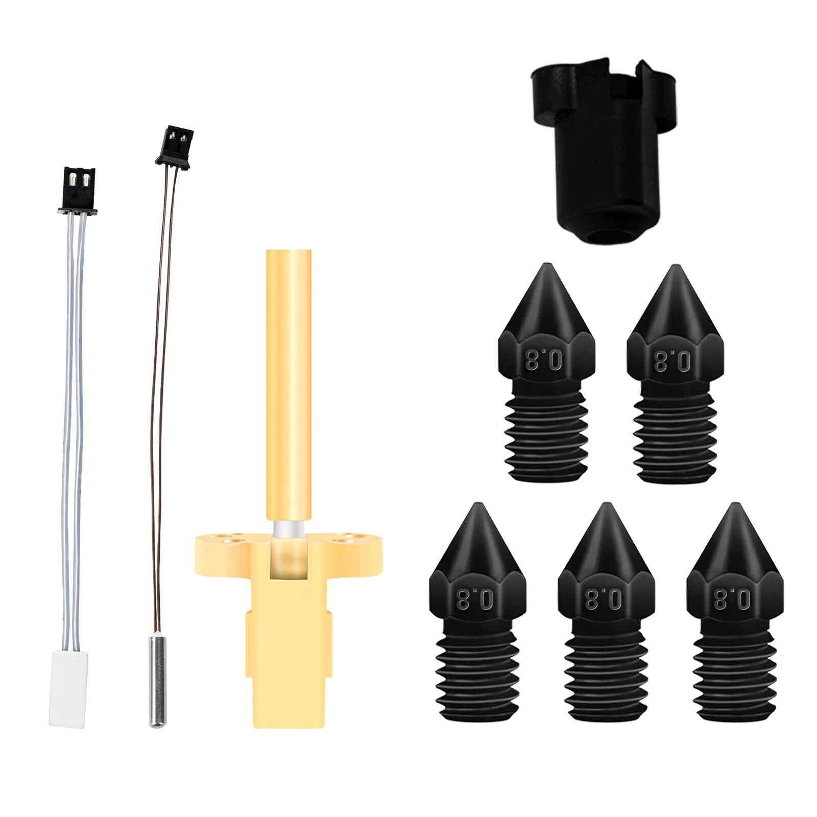 Хотэнд IdeaFormer IR3 V2, 0.4/0.6/0.8 мм, черный