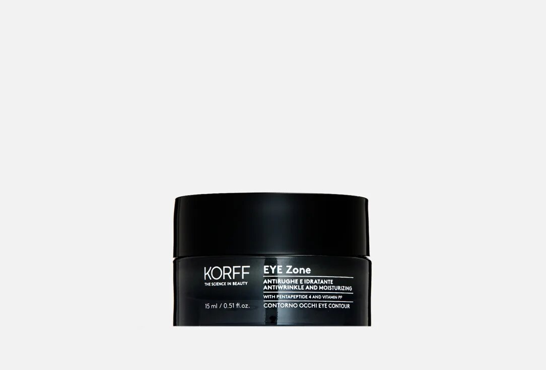 KORFF EYE Zone ANTI-WRINKLE AND MOISTURIZING EYE CONTOUR Увлажняющий крем для кожи вокруг глаз против морщин 15мл