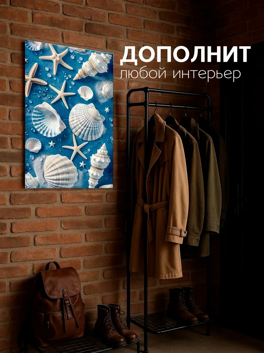 Постер для интерьера 40х60 Ракушки — фото 1
