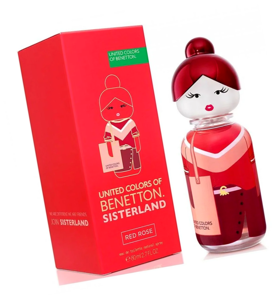 Женская туалетная вода Benetton Sisterland Red Rose / Бенеттон Систерленд 50 мл