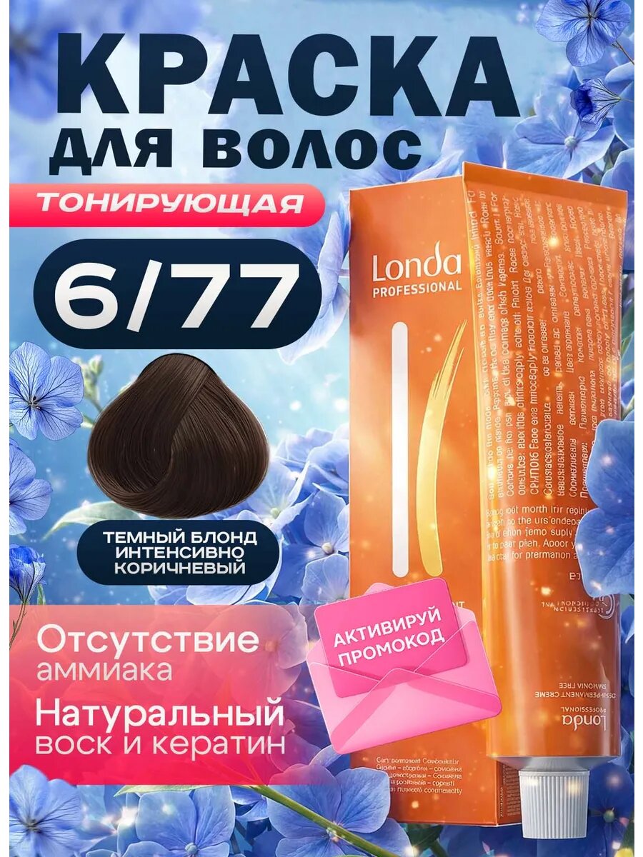 Тонирующая краска для волос профессиональная без аммиака