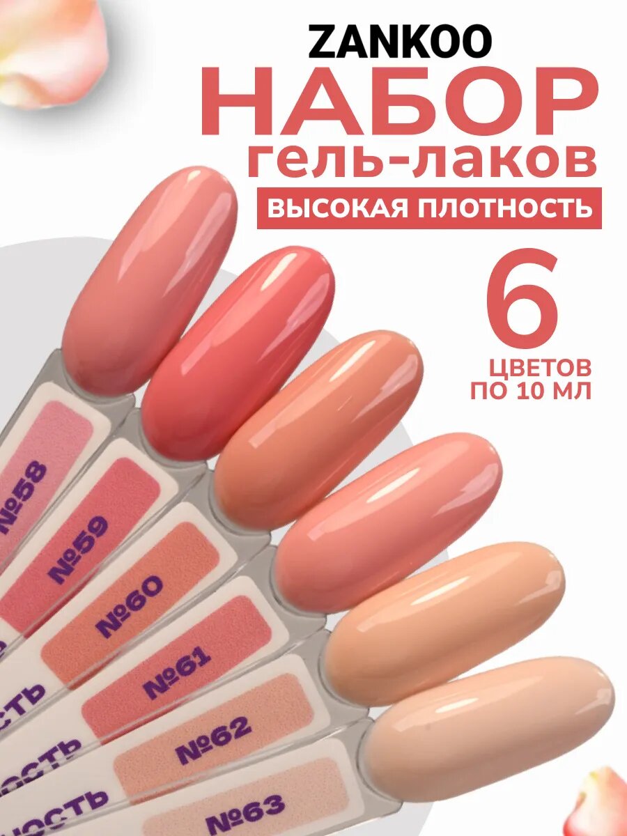 Набор гель лаков для ногтей