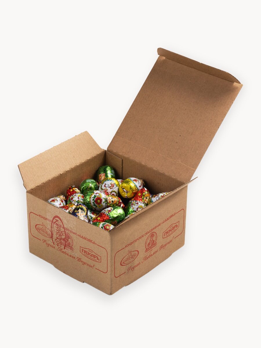 Конфеты шоколадные с карамельной начинкой Ксюша от фабрики Славянка, 1 кг